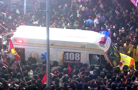 Vijay rally stampede: Public anger mounts after tragedy; home security ...