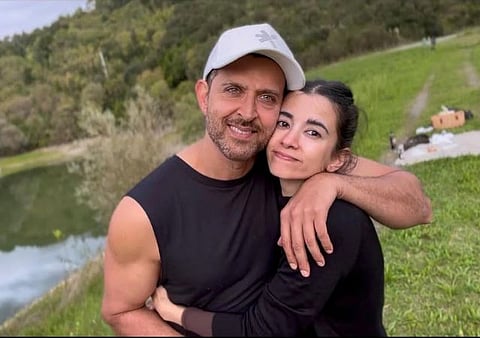 Hrithik Roshan and Saba Azad celebrate four years together with ...