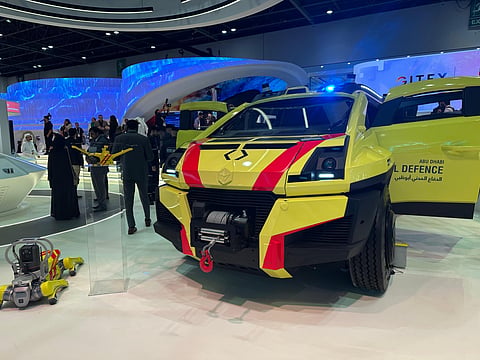 Inside Abu Dhabi’s new smart car that can inspect buildings and help ...