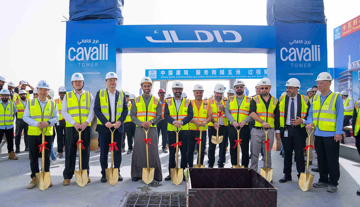 DAMAC tops out the world’s first Cavalli-branded tower, a Dh1-billion ...
