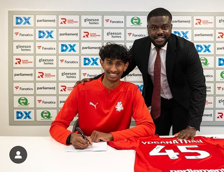 Meet Vimal Yoganathan—the first Tamil footballer to score in English ...