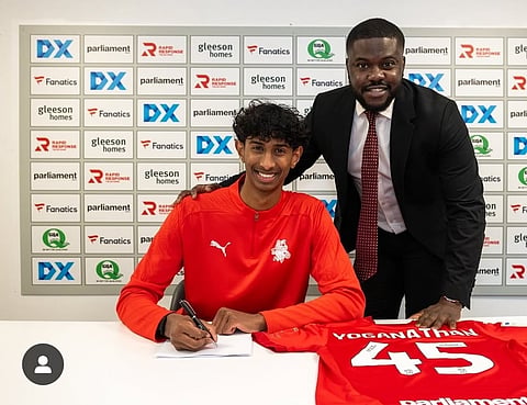 Meet Vimal Yoganathan—the first Tamil footballer to score in English ...