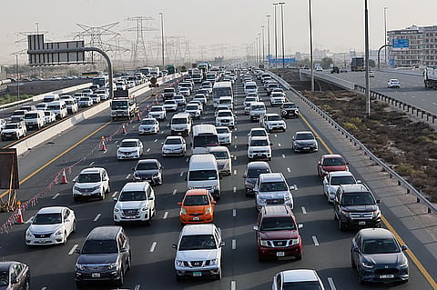 Heavy traffic alert: Dubai Police urge caution on Al Khawaneej road ...