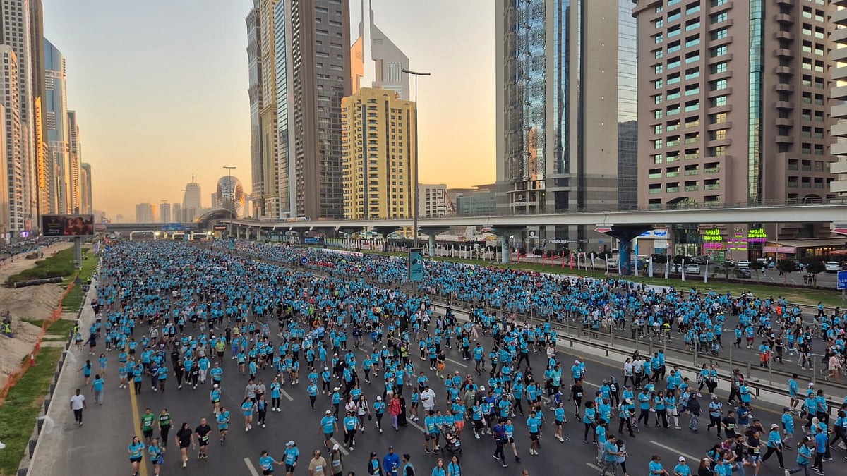 Video: Sheikh Hamdan thanks 307,000 people for Dubai Run