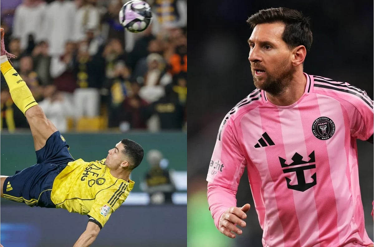 GOATS are not slowing down as Ronaldo scores a bicycle kick and Messi ...