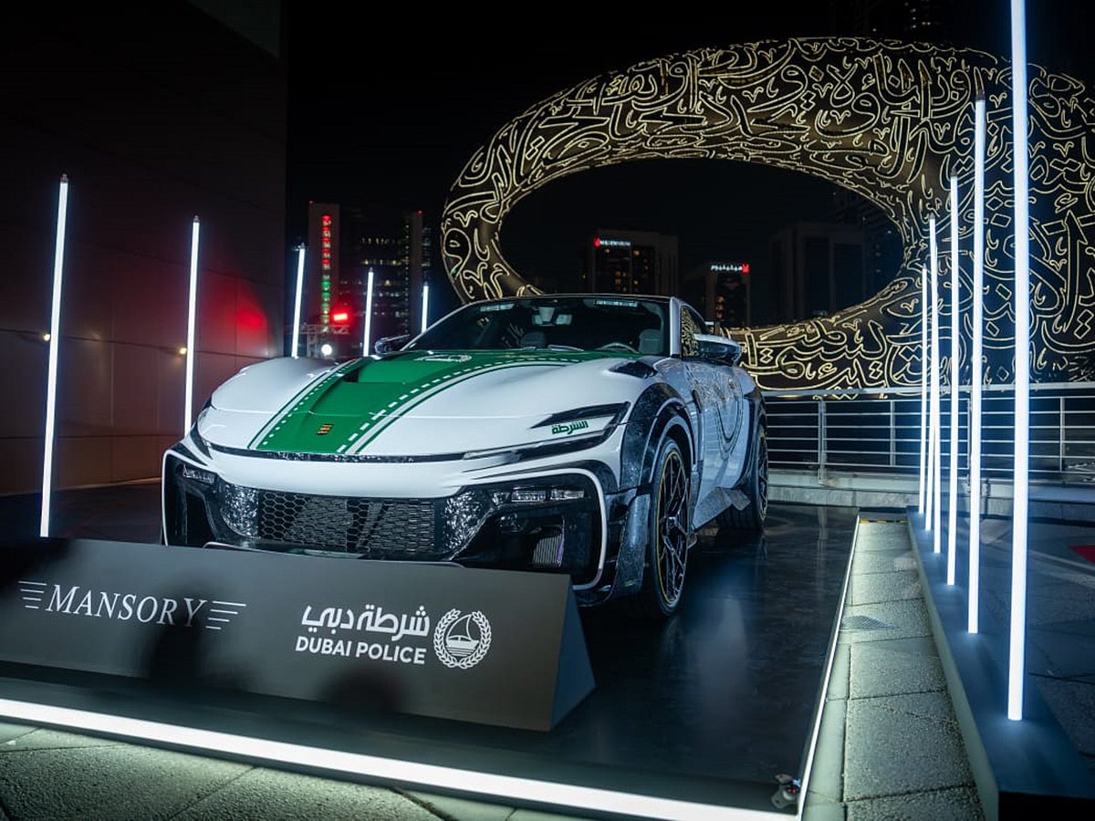New Ferrari Purosangue Mansory joins Dubai’s luxury police fleet