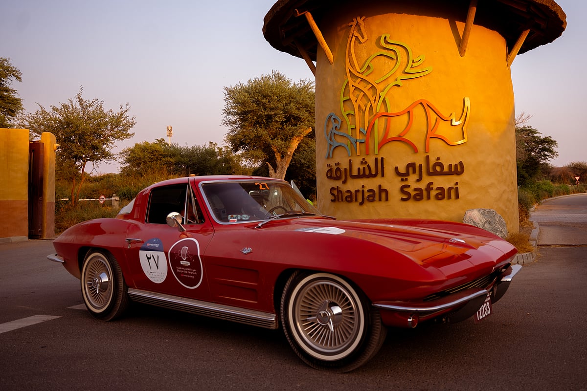 Sharjah Old Cars Club wows at 2025 Mille Miglia Rally