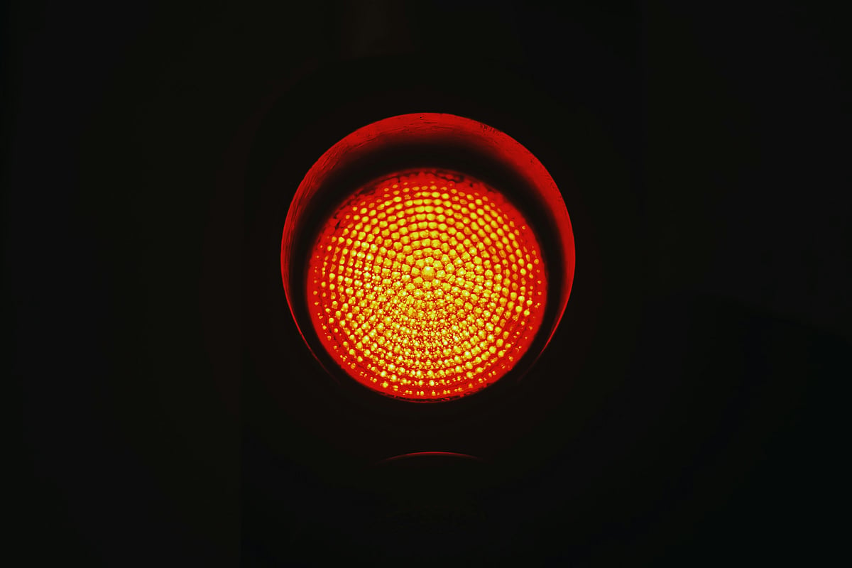 Sharjah Police release shocking video of pickup running red light