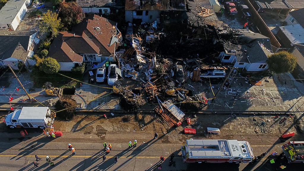 Shocking video: US gas explosion rips house apart, 6 taken to hospital
