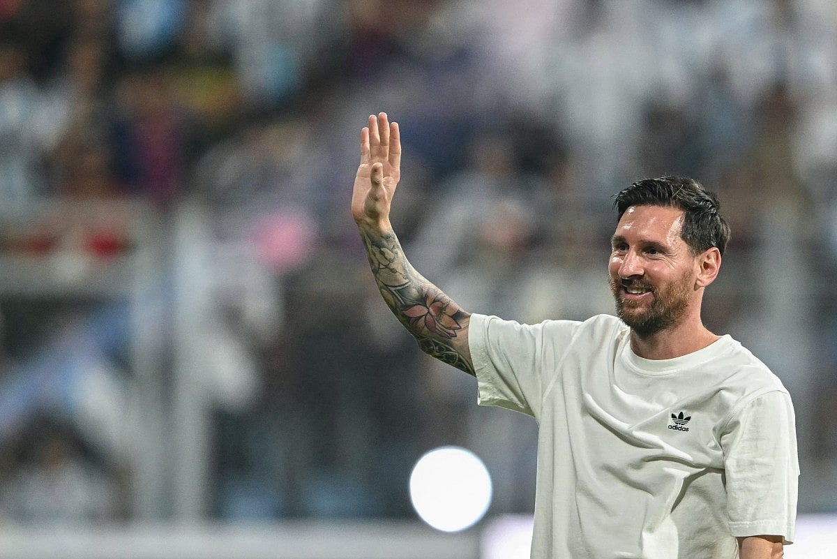 Lionel Messi’s magical moments in Mumbai