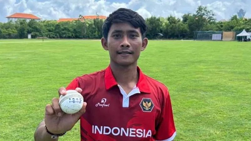 Cricket Milestone: Indonesian Bowler Gede Priandana Takes Five Wickets ...