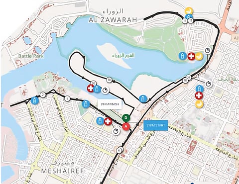 Traffic Alert: Ajman Road Closures for Half Marathon on Dec 28, 2025