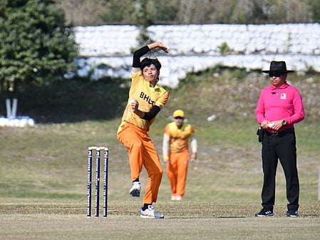 Historic Feat: Bhutan Spinner Sonam Yeshey Takes 8 Wickets in T20 Match