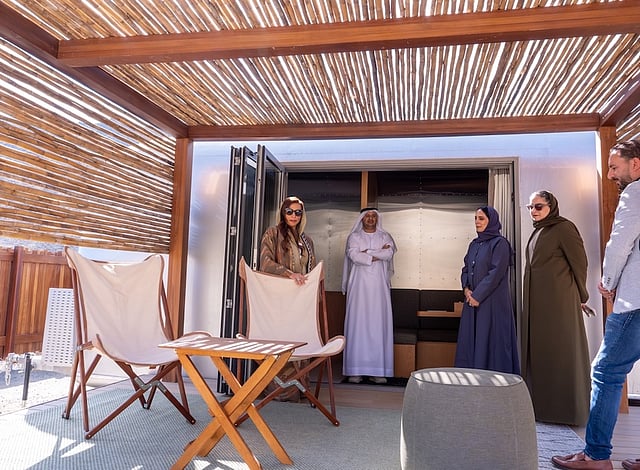 Sheikha Bodour Al Qasimi oversees final preparations for Nomad eco ...