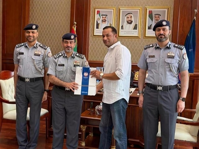 Expat Honored by Abu Dhabi Police for Exemplary Honesty in Returning ...