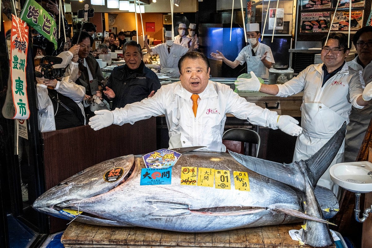 Tuna King Sets Record with $3.2 Million Bluefin Purchase at Tokyo Auction
