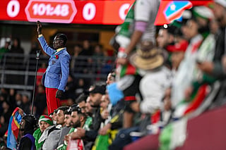 Congolese Fan's Statue-Like Tribute at Africa Cup of Nations Goes Viral