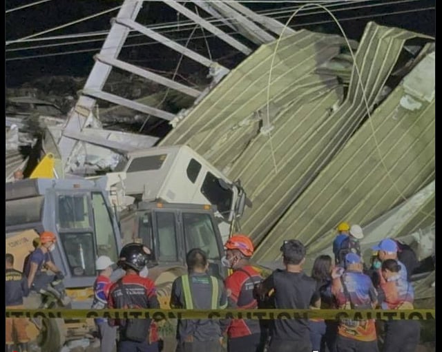 One dead, 38 missing after Philippine dump site collapse