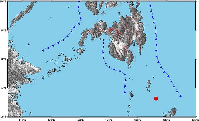 6.8-magnitude earthquake hits off Davao Occidental, No tsunami threat