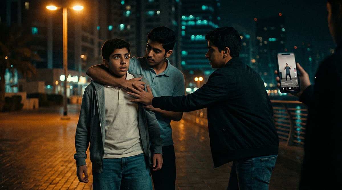Viral choking, ‘skull breaker’ game: Dubai Police issue strong warning ...