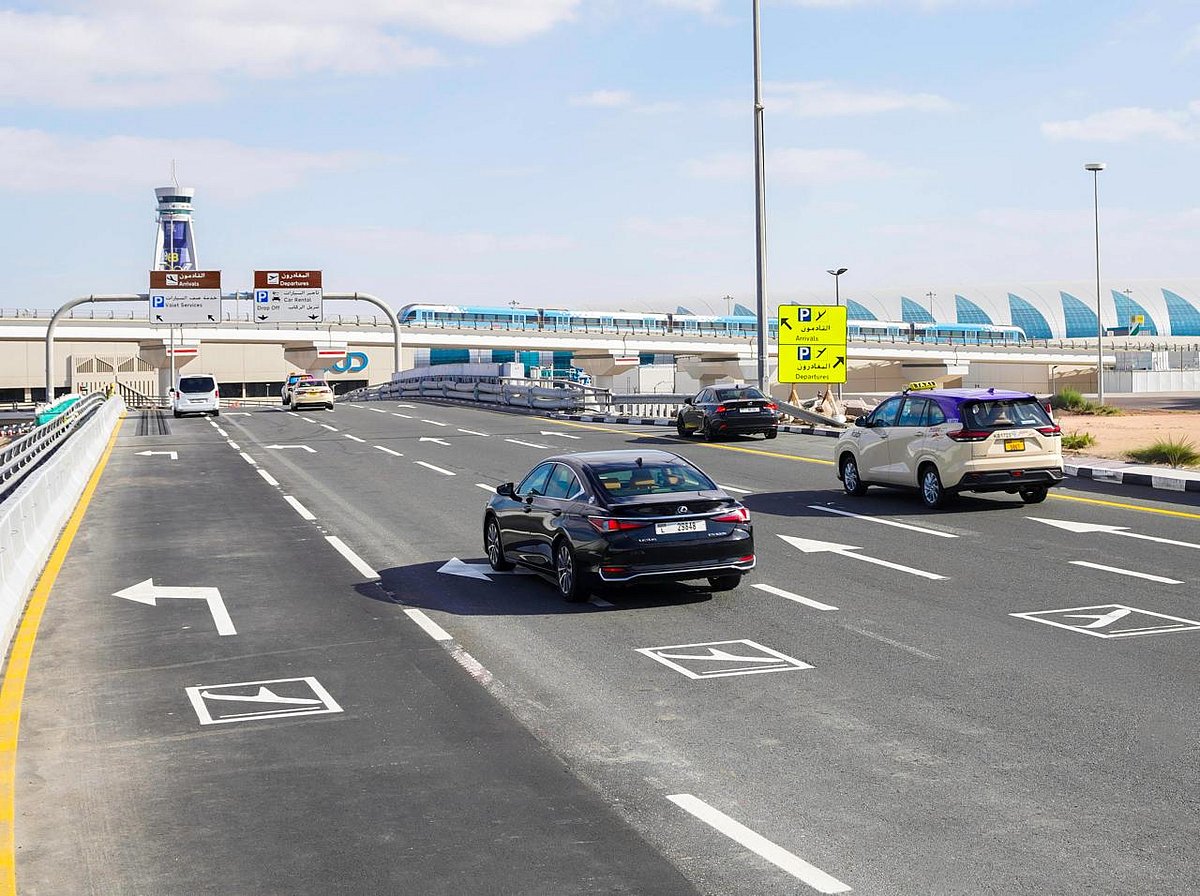 RTA Opens Expanded Bridge to Dubai Airport's Terminal 1, Easing Congestion