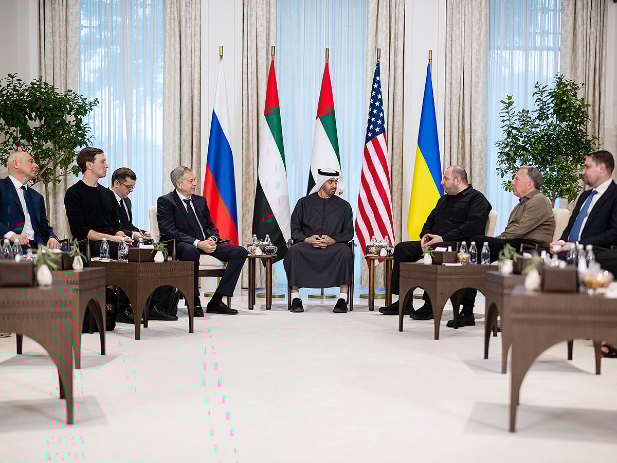 UAE Hosts Crucial US-Russia-Ukraine Talks in Abu Dhabi to End Ukraine ...