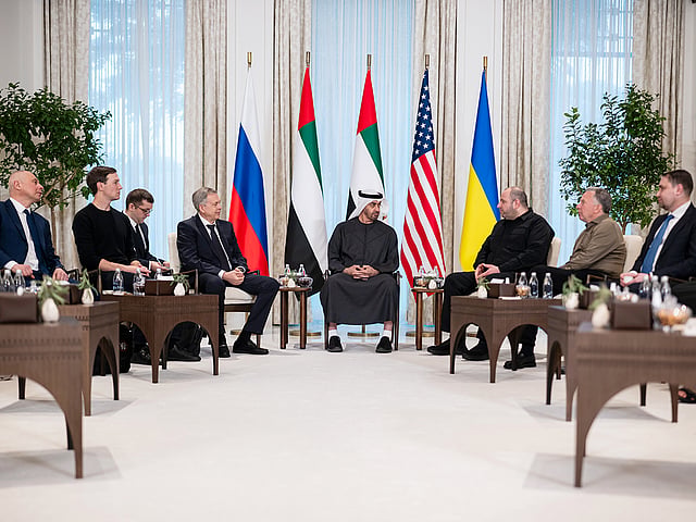 UAE Hosts Crucial US-Russia-Ukraine Talks in Abu Dhabi to End Ukraine ...