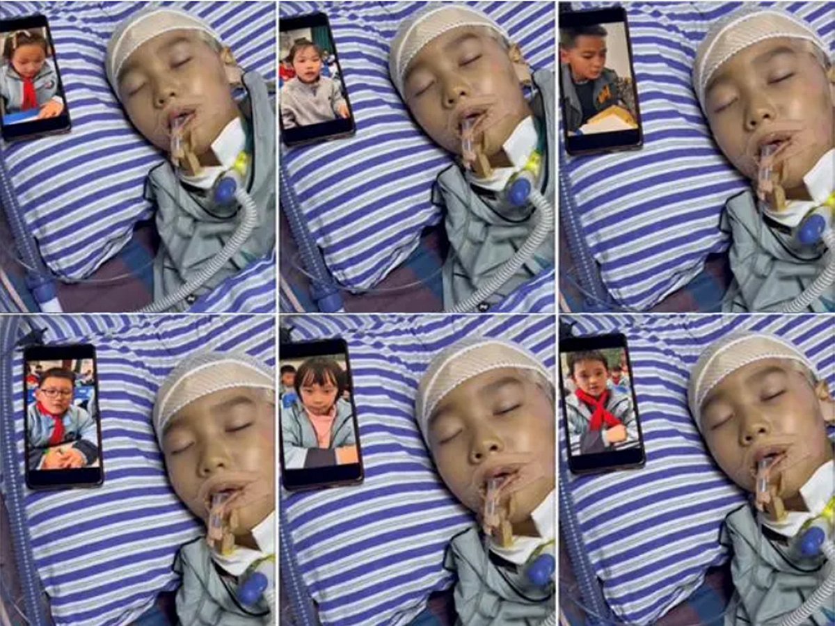 8-year-old China boy wakes from 55-day coma after classmates’ voices