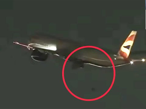 Dramatic Moment: British Airways Plane Loses Wheel After Las Vegas ...