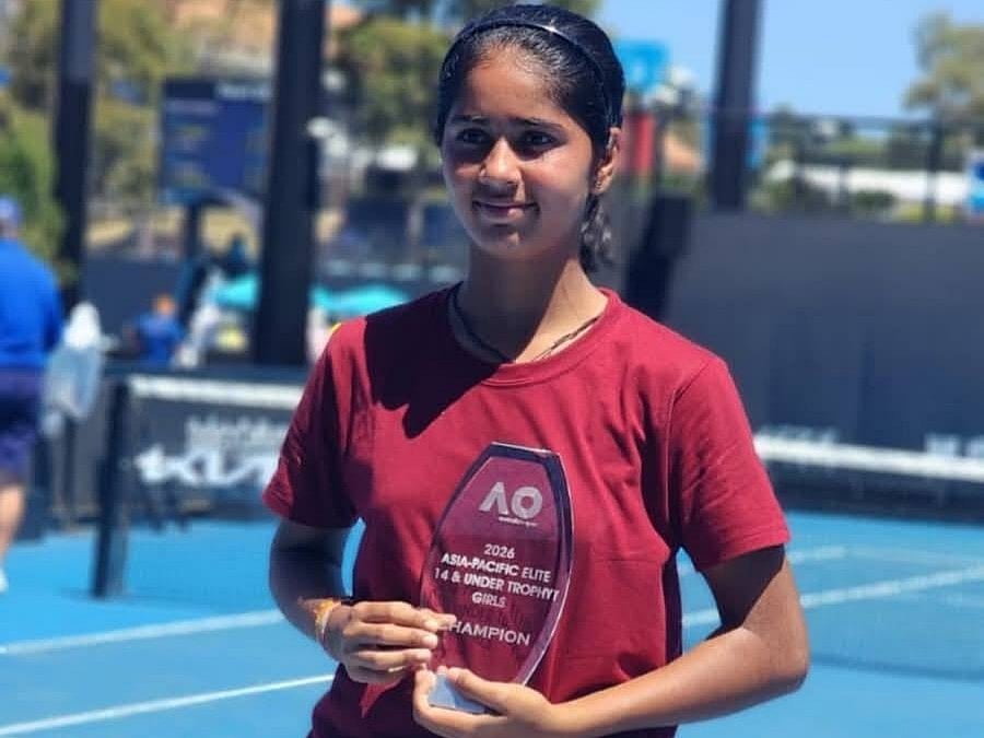 Indian Teen Jensi Kanabar Triumphs at Australian Open Under-14 Championship