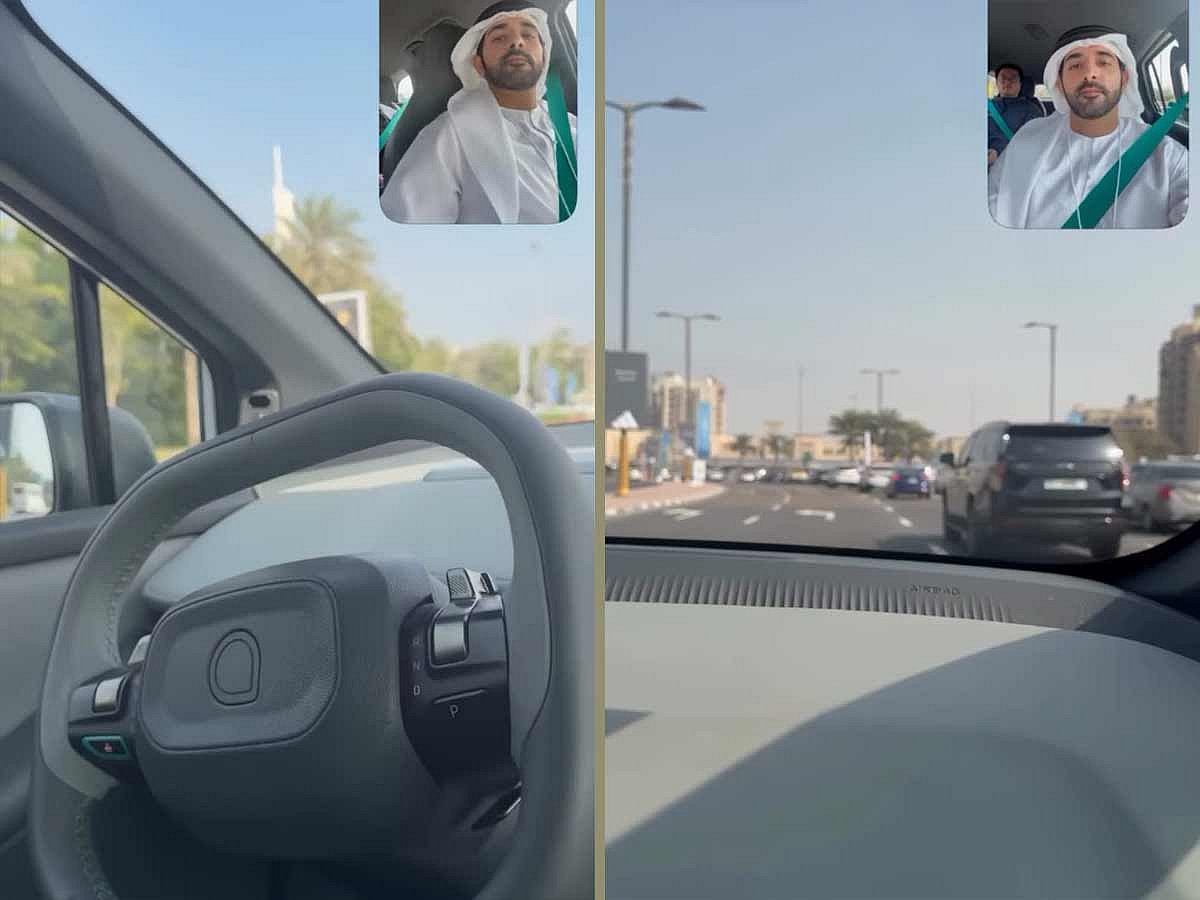 Sheikh Hamdan Showcases Dubai's Self-Driving Car Revolution