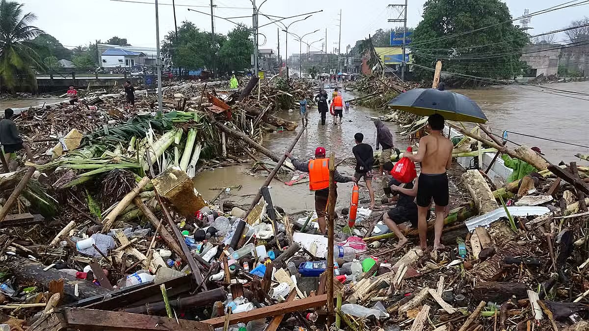 Philippines: Tropical storm Basyang death toll rises to 12 deaths ...