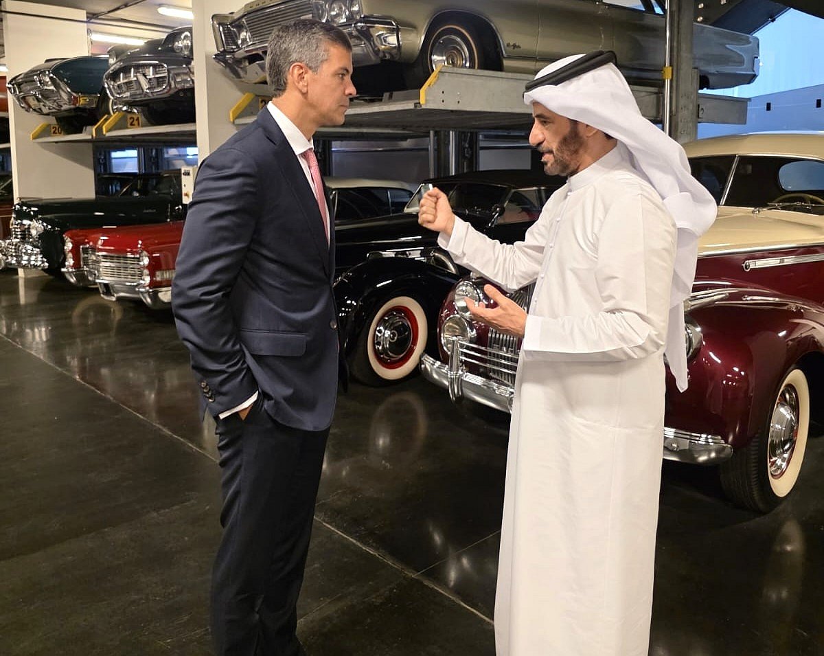 FIA President Ben Sulayem Showcases Luxury Car Collection to Paraguayan ...