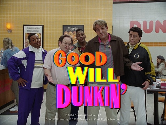 Ben Affleck fronts Dunkin’s retro sitcom-inspired Super Bowl ad — ’90s ...