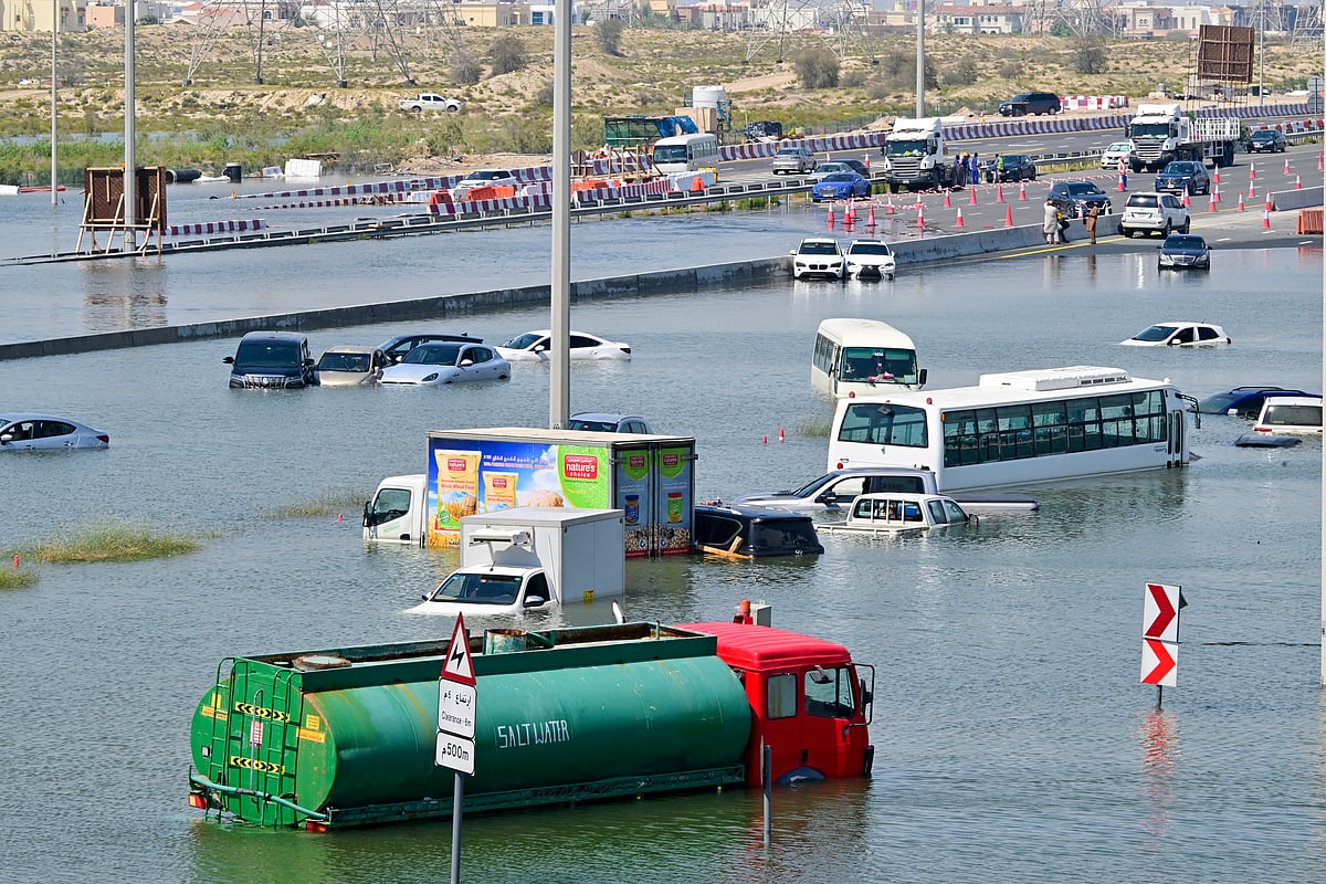 UAE's Record Rainfall in April 2024: How Warm Arabian Sea Waters Fueled ...