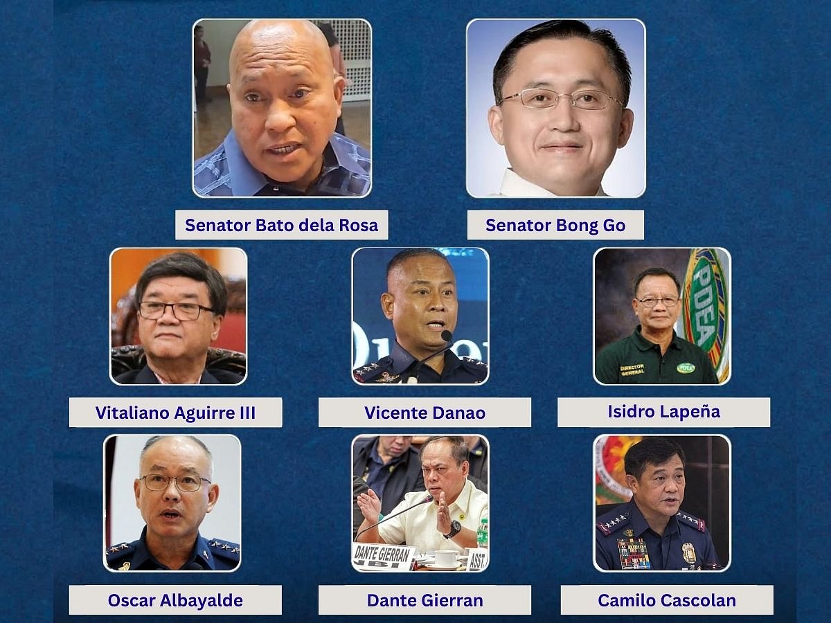 List: 2 Philippine Senators, other former officials named as 'co ...