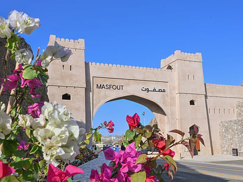 Ajman Unveils Masfout Gate to Enhance Mountain Tourism and Cultural Appeal