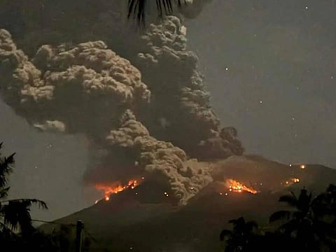 Philippines: Kanlaon volcano makes explosive eruption, shoots ash plume ...