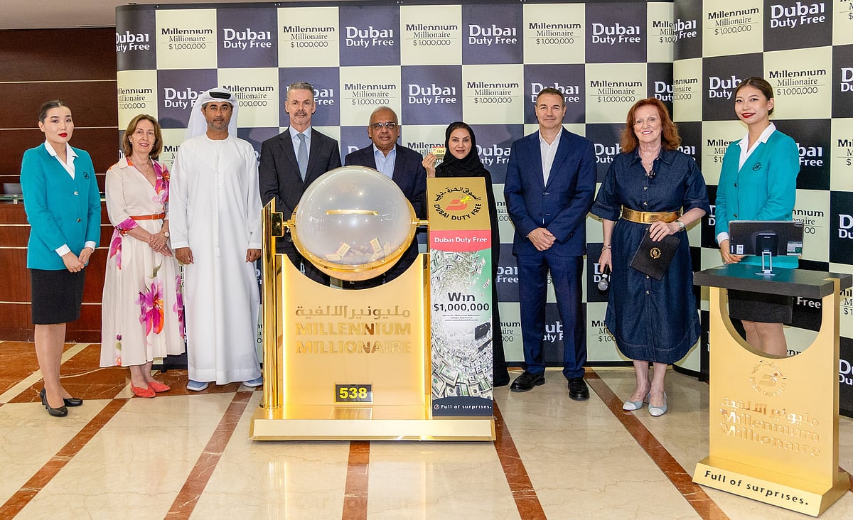 Dubai Duty Free draw: Indian expat becomes millionaire with $1 million win