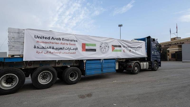 UAE steps up Gaza aid as new convoy delivers ‘clothing of hope’