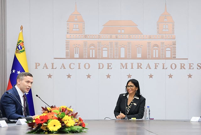 Venezuelan leader to travel to India for oil talks, Rubio says