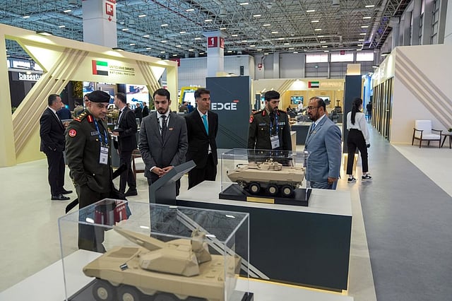 UAE National Pavilion Attracts Global Defence Leaders on Opening Day of ...
