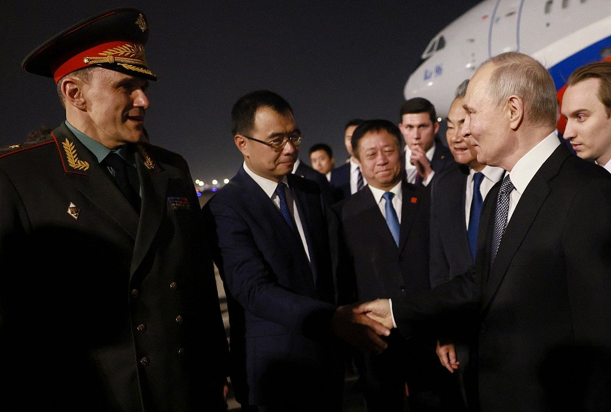 Putin lands in China for trip that aims to show unshakeable ties after ...