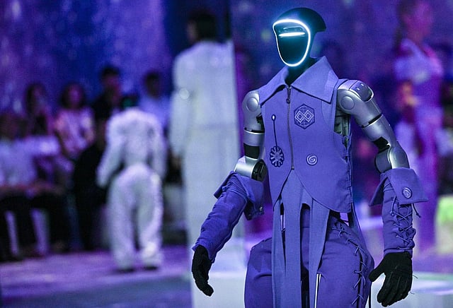 'Robots need clothes': humanoids hit catwalk in Seoul