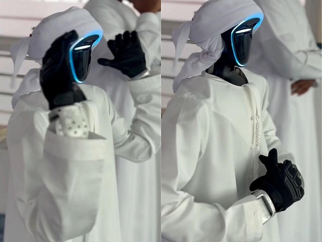 Watch: Dubai’s Viral Humanoid Robot Joins Eid Prayer at Mosque