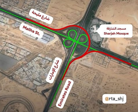 Dubai Exit to Maliha Road Closed Nightly for Etihad Rail Works: Timings ...