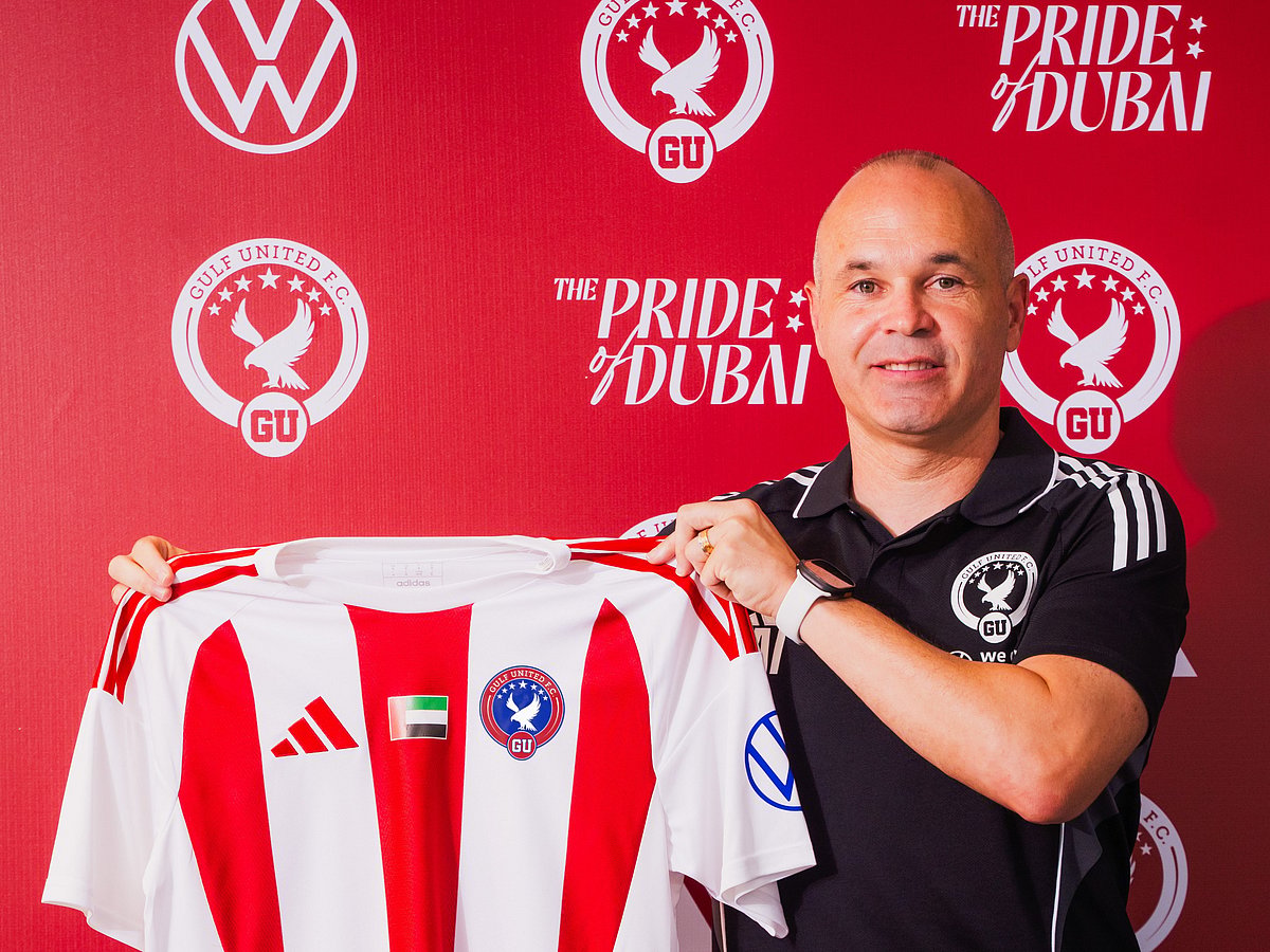 Andrés Iniesta appointed head coach of Dubai based football club Gulf ...