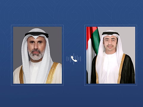 UAE’s Abdullah bin Zayed Condemns Iranian Attacks on Kuwait in Call ...