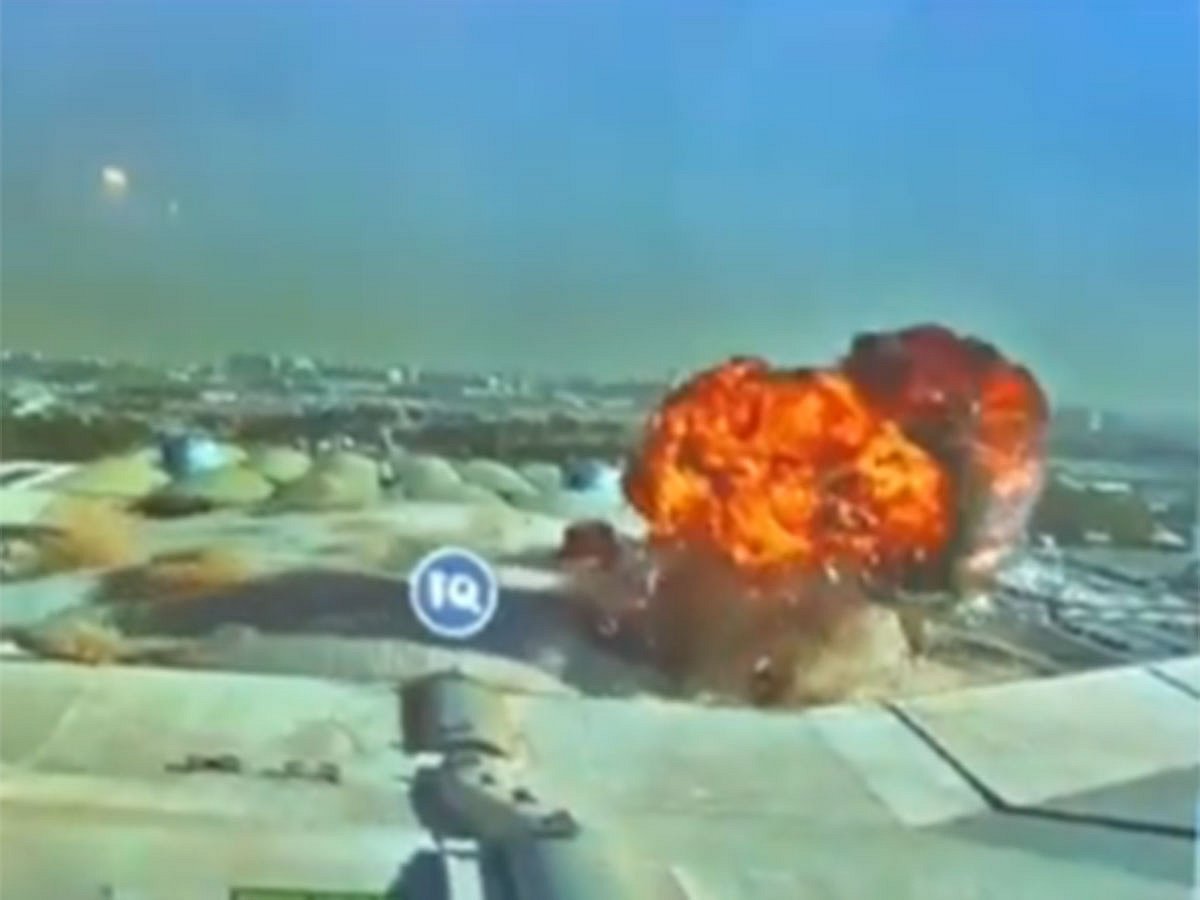Video: CCTV footage reveals moment Iran Shahed-136 drone hits Kuwait ...