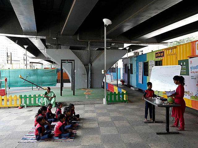Inside Mumbai’s ‘Signal Shala’: A School Under a Flyover for Street Kids